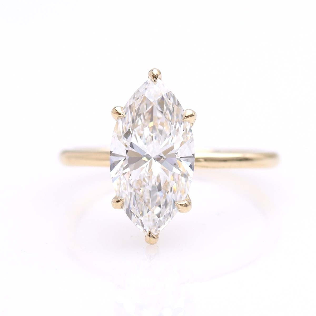 The Maddie Engagement Ring #3667MQ-1 - Leigh Jay