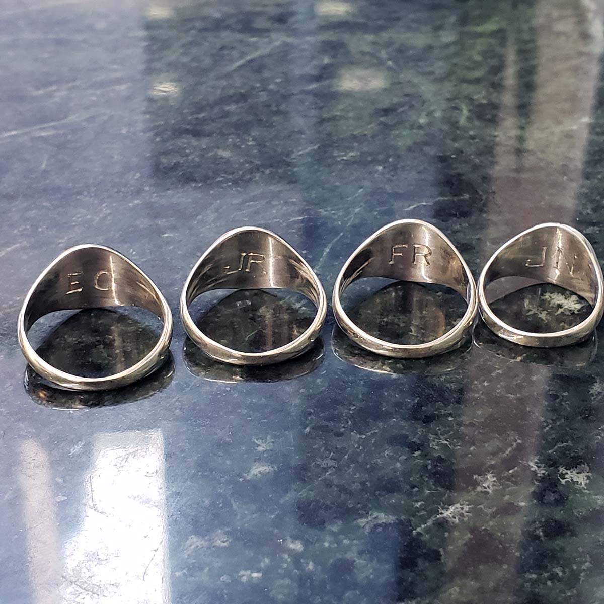 Custom Engraved Signet Rings #SIGNET-1 - Leigh Jay